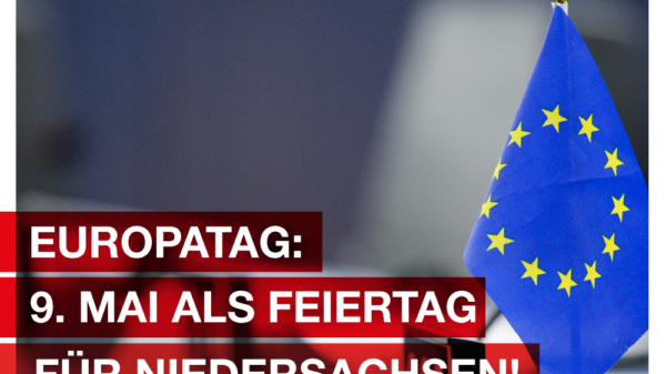 „Europatag am 9. Mai als neuer Feiertag in Niedersachsen sehr gut ...